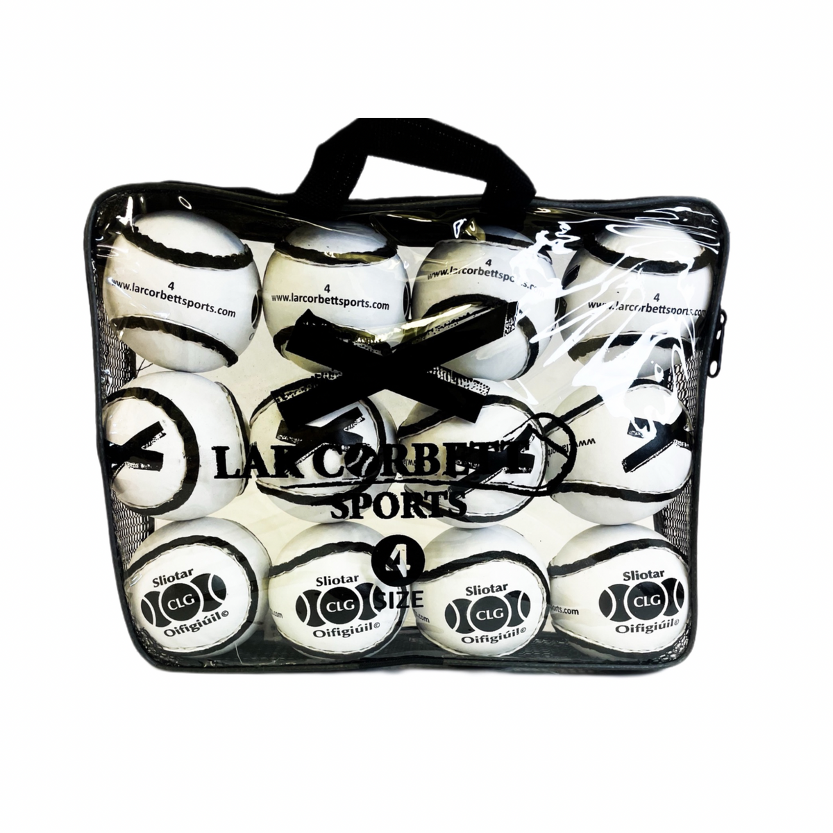 Official Size 4 Sliotars 12 Pack | GAA Approved Hurling Balls | Lar ...